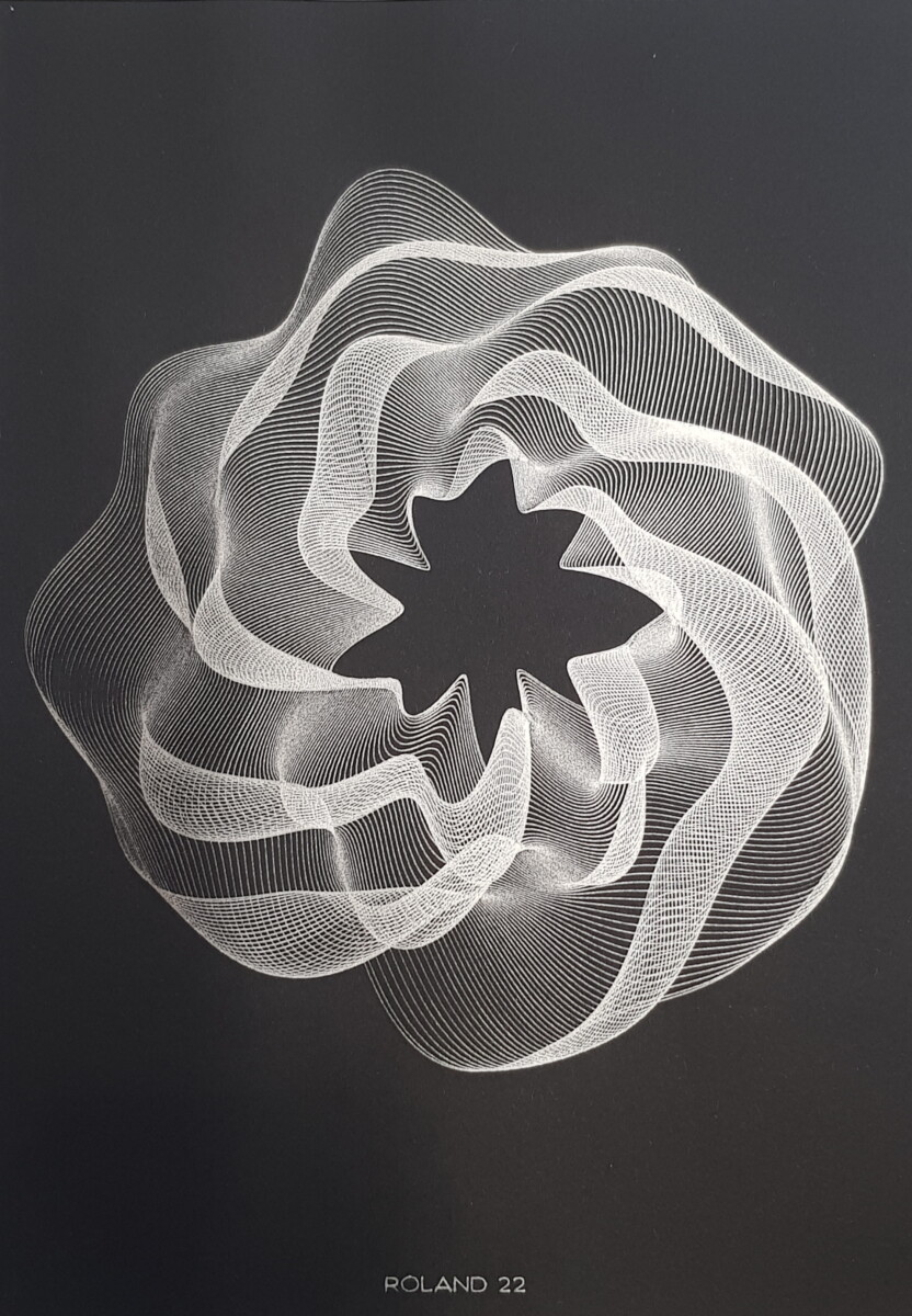 Generative plotter art – Studio Roland Blok
